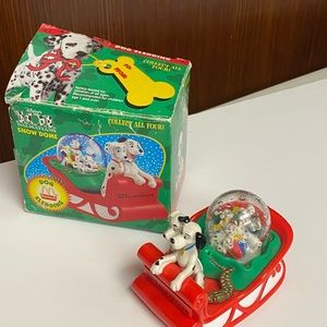 McDonald's | Toys | Vintage Disney 1 Dalmatians Snow Globes Domes ...